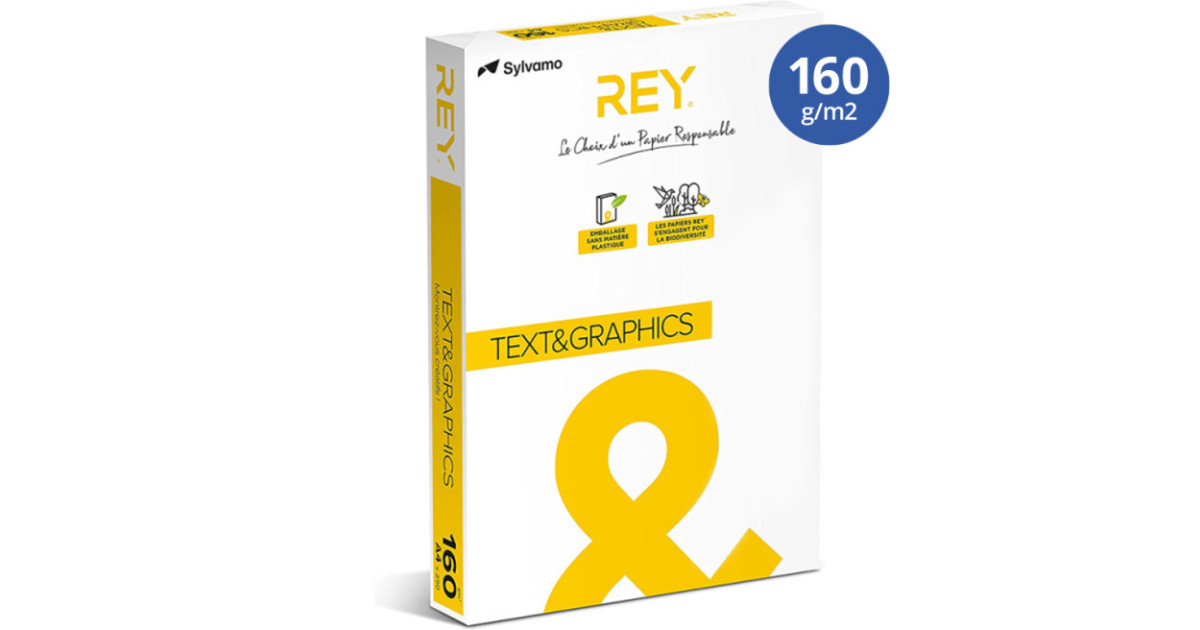 Hârtie REY A4, 160 g/m², 250 foi, clasa A++ | Biro Solutions