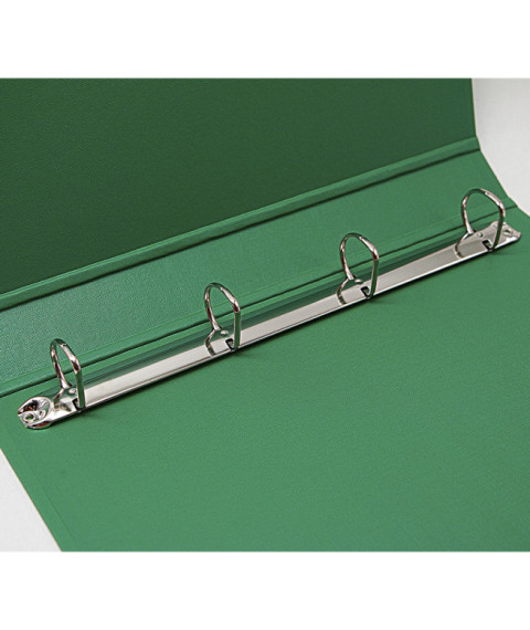 Birosolutions - Mapă PVC cu 4 inele, A4/4D/35mm, verde, OfficeLine