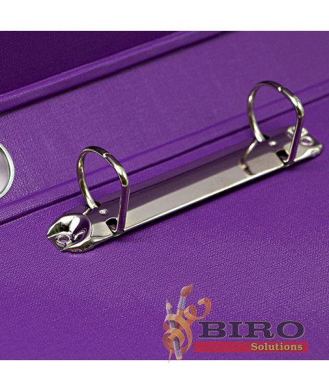 Birosolutions - Mapă PVC cu 2 inele, A4/2D/35mm, violet, OfficeLine